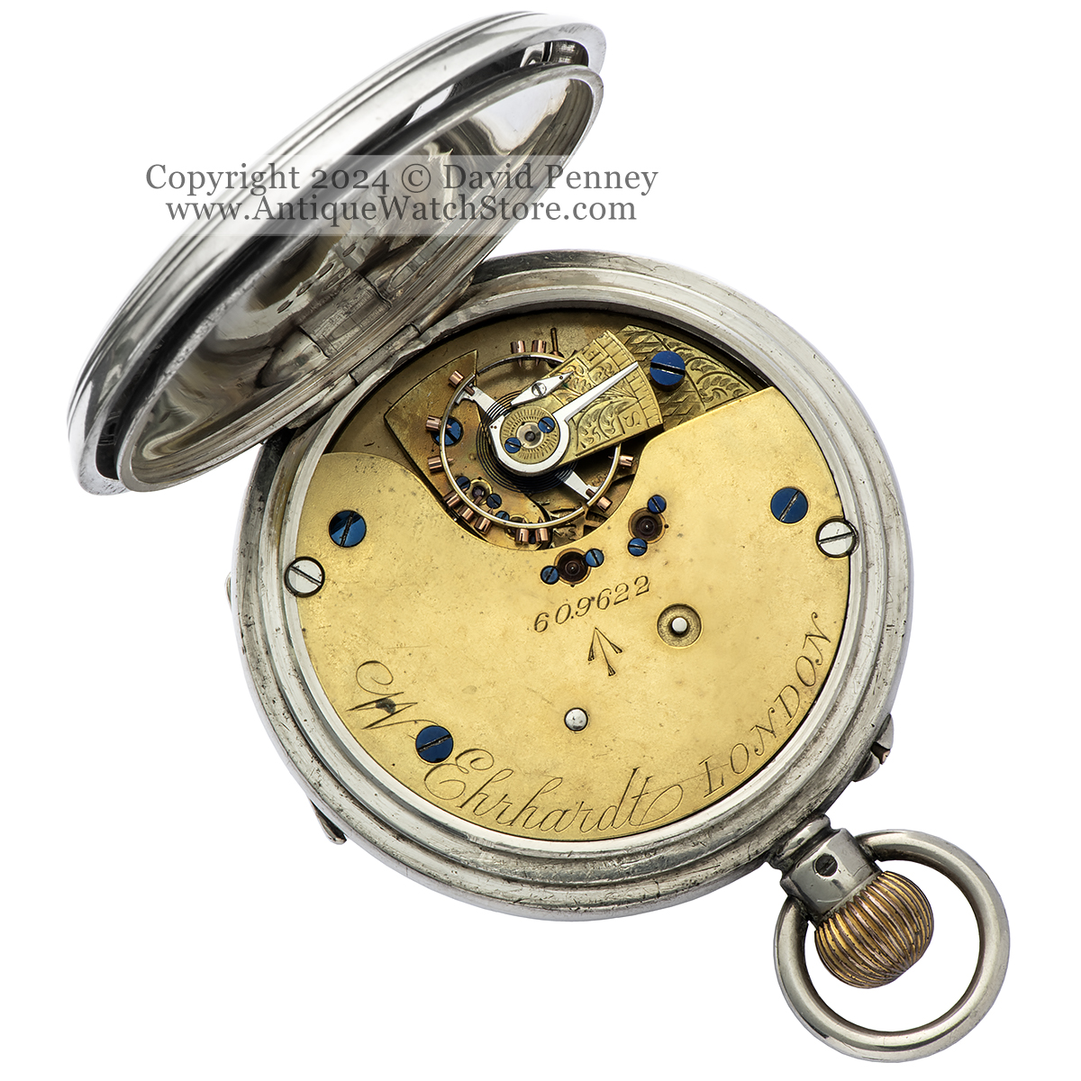 W EHRHARDT, London. No 609622 – David Penney’s ANTIQUE WATCH STORE