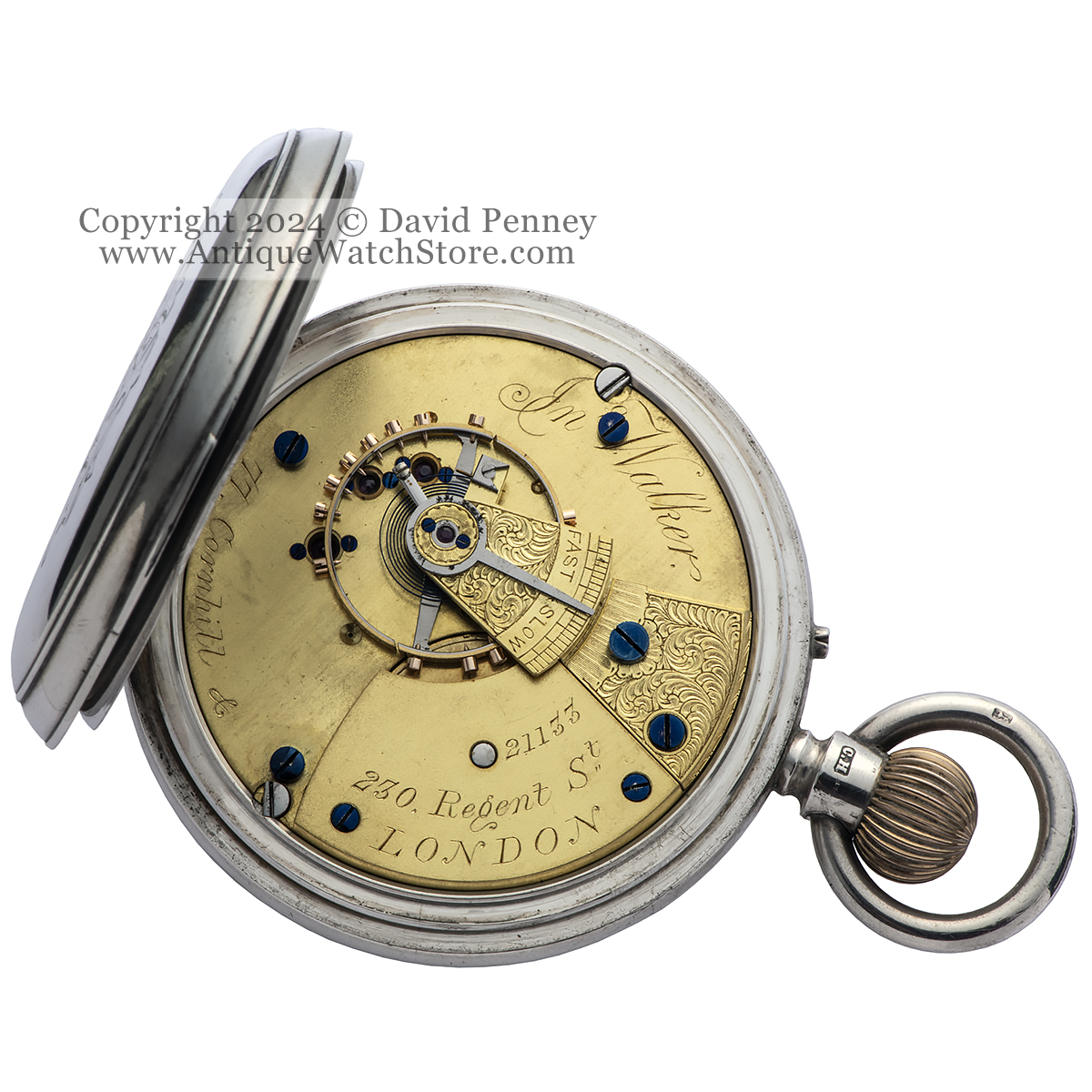 Jn’o WALKER Ltd, 77 Cornhill & 230 Regent St, London. No 21133 – David ...