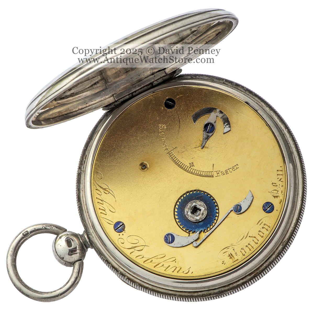 John ROBBINS, London. No 811 – David Penney’s ANTIQUE WATCH STORE