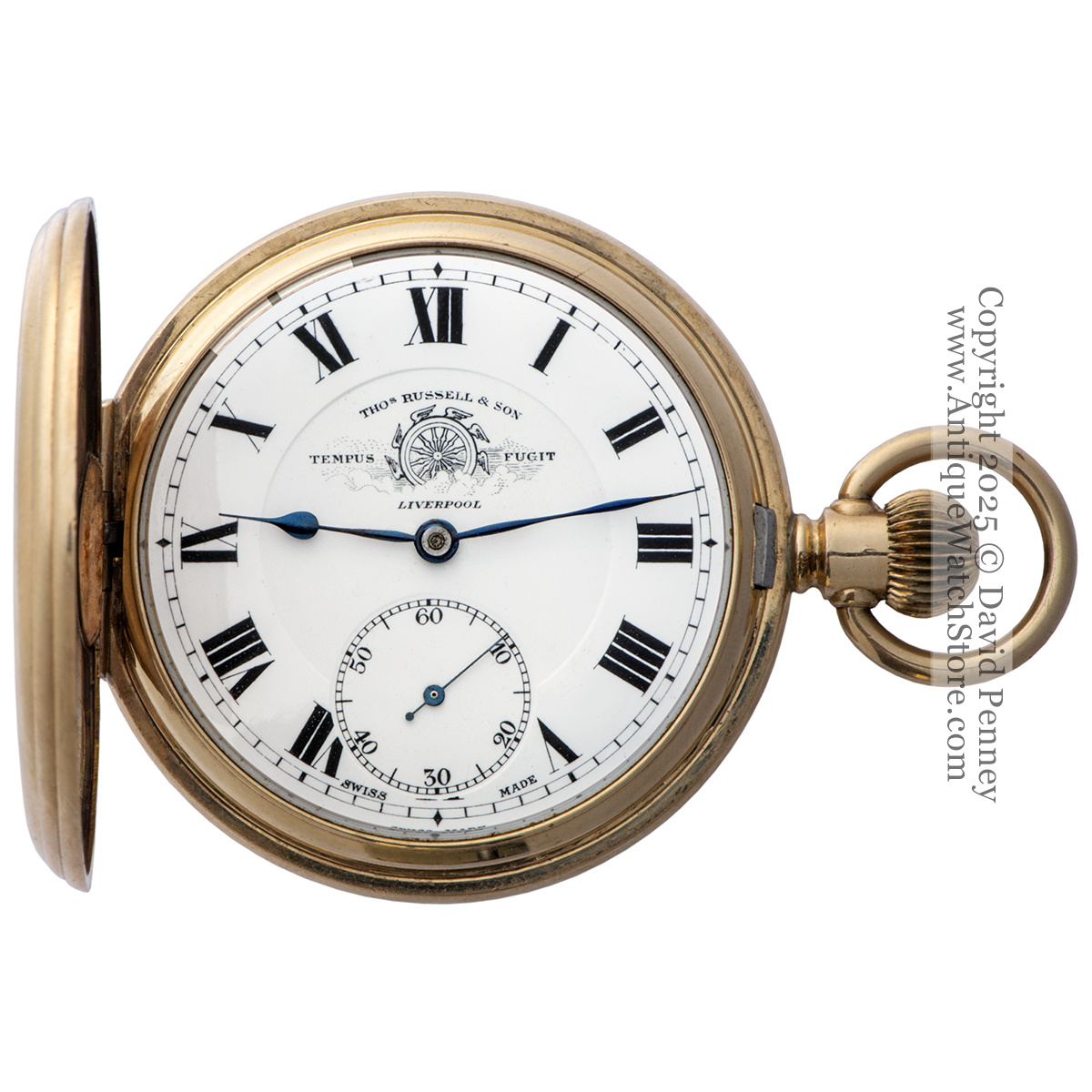Thos RUSSELL & Son, Liverpool. No 33907 – David Penney’s ANTIQUE WATCH ...