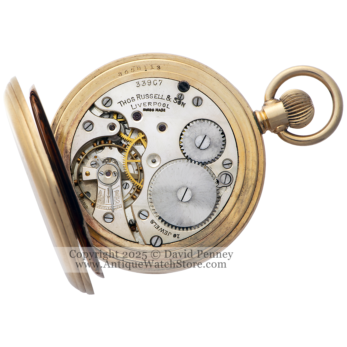 Thos RUSSELL & Son, Liverpool. No 33907 – David Penney’s ANTIQUE WATCH ...