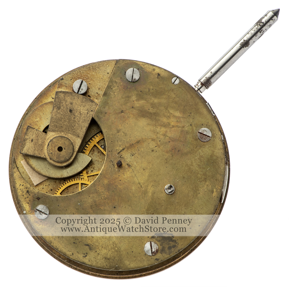 Rough movement – Swiss(?) work – David Penney’s ANTIQUE WATCH STORE